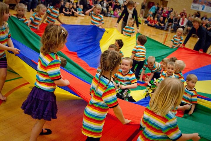 Forår og fest hos TRIF's gymnaster - Din Avis