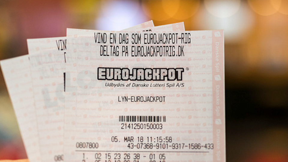 69,6 millioner kroner ligger og venter: Her er kuponen købt - Din Avis