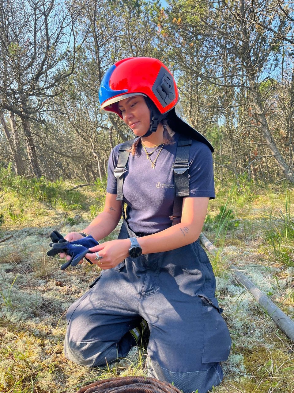 Zenia fik sin ilddåb forleden - en nat i røg og aske - Din Avis