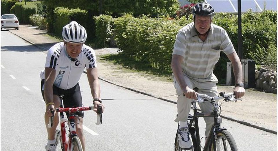 Rolf Sørensen og Erik Fabrin prøvekører VM-ruten - Din Avis
