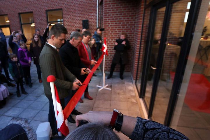 Hinnerup fik åbnet sit nye missionshus - Din Avis