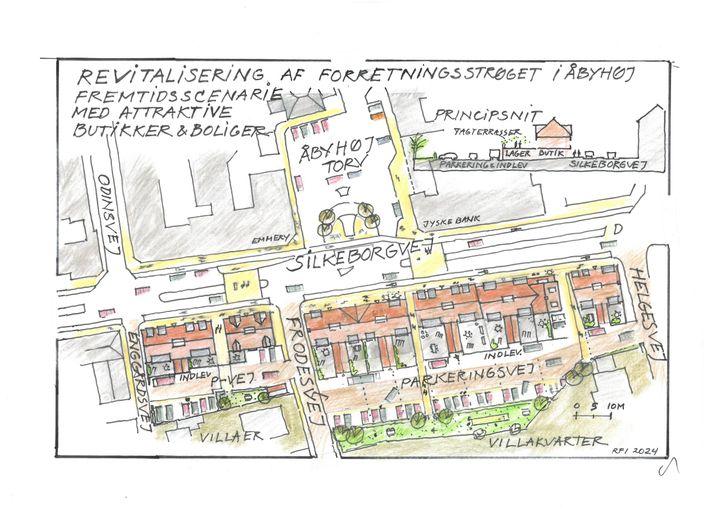 Tomme butikslokaler i attraktiv bydel: Sådan vil lokale give centralt område nyt liv - Din Avis