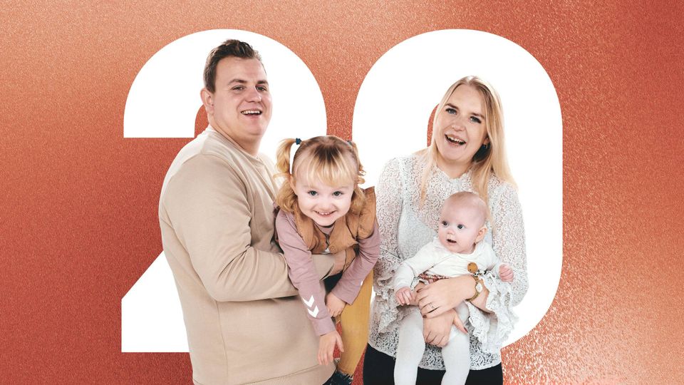 Maria og Nikolaj fra Mørke ruller atter over stuens femte væg - Din Avis