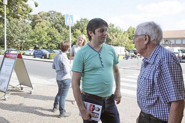 Britt Bager og Daniel Toft Jakobsen stod sammen - Din Avis