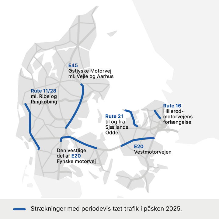 Klar til påske - her kan trafikken sande til - Din Avis
