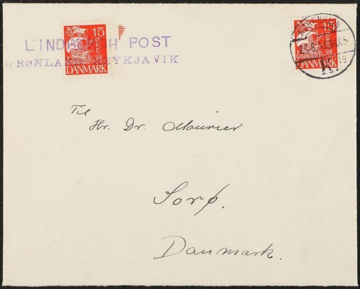 Brev fra verdensberømt testflyvning under hammeren - Din Avis