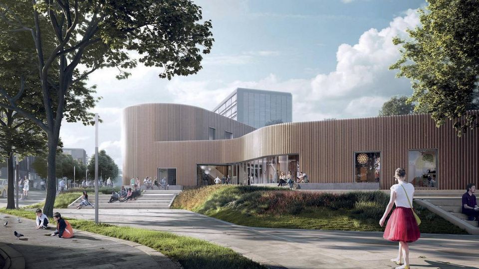 Boligforening vil bygge stort fælleshus i Hasle - Din Avis