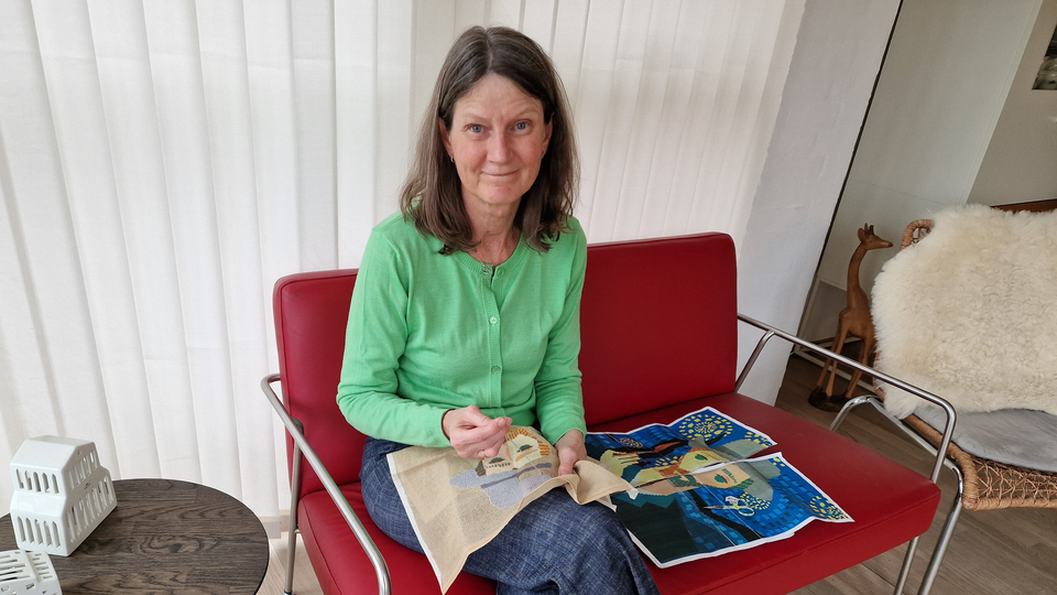 Ny broderi-butik med Van Gogh, Picasso og Salvador Dali på programmet ...