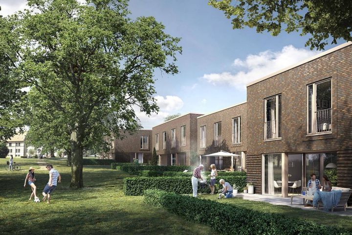 Midt i parken ved Risskov: Nye rækkehuse popper snart op - Din Avis